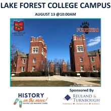 Lake Forest College Campus Walking Tour | History Center of Lake Forest ...